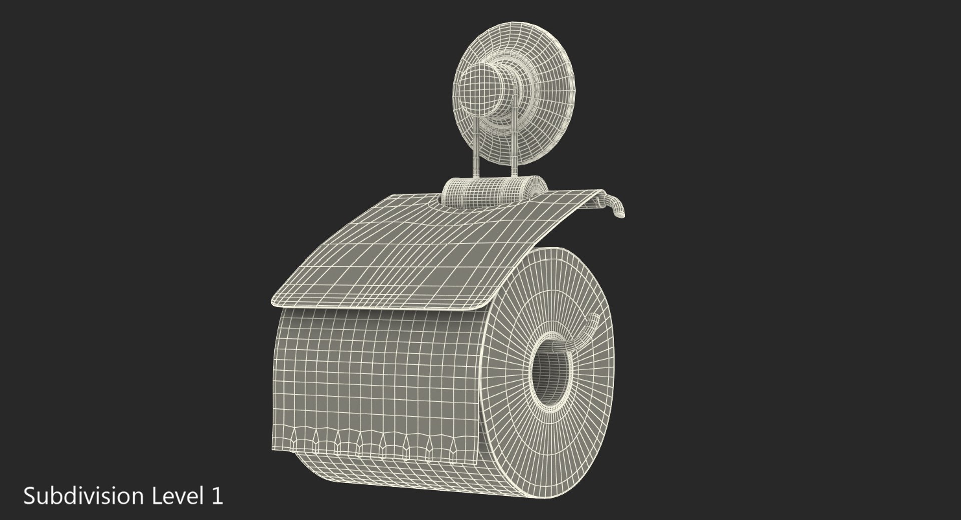 3D Toilet Paper Holder Model - TurboSquid 1215697