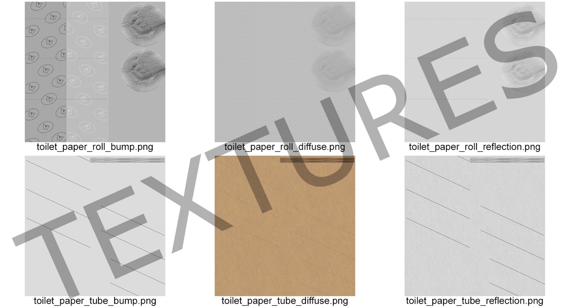 3D Toilet Paper Holder Model - TurboSquid 1215697