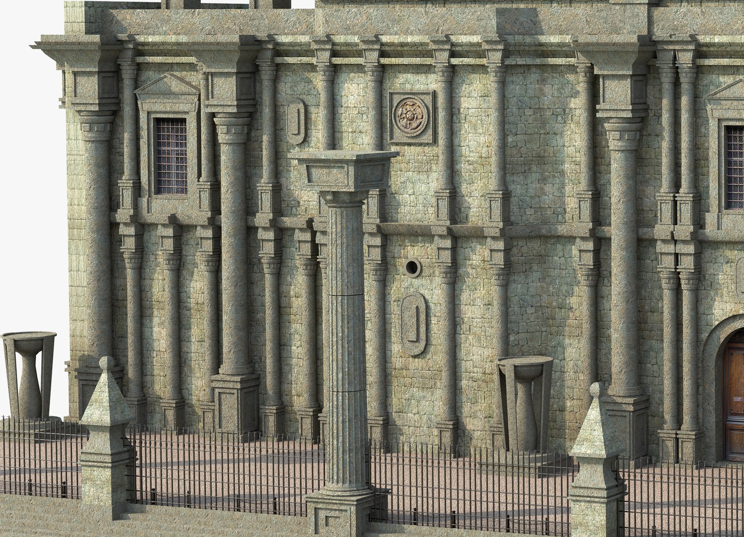 Classic Building V11 3D - TurboSquid 1837619