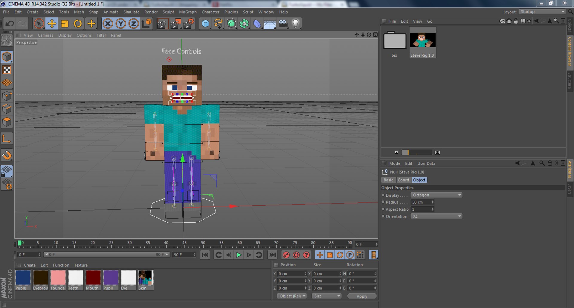 Steve Rig 3d 3ds