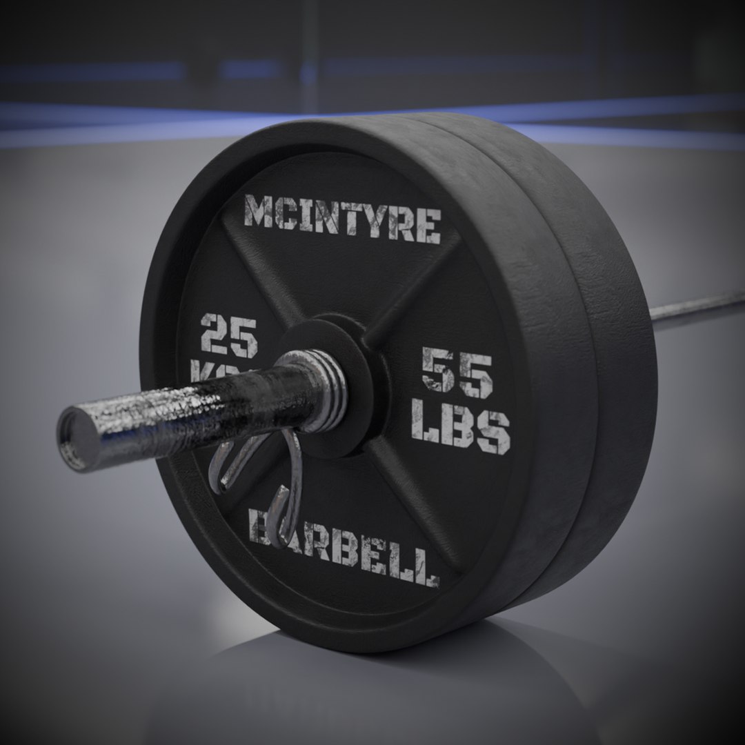 3D Barbell - TurboSquid 2257958