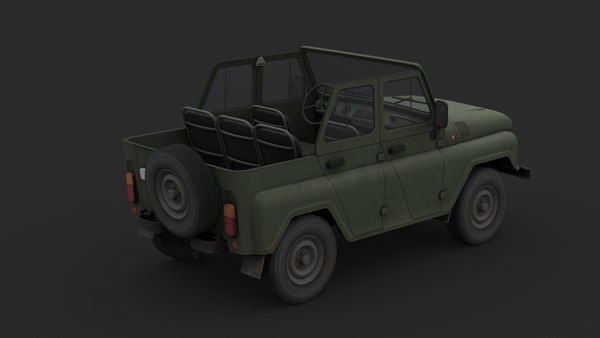 Uaz 3D model - TurboSquid 1678339
