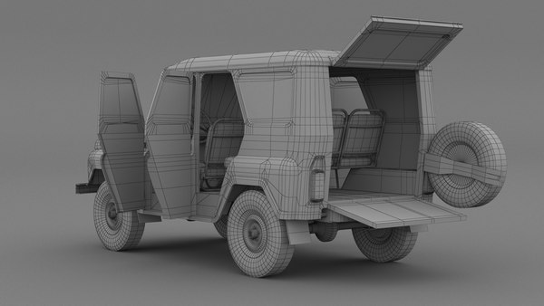 Uaz 3D model - TurboSquid 1678339