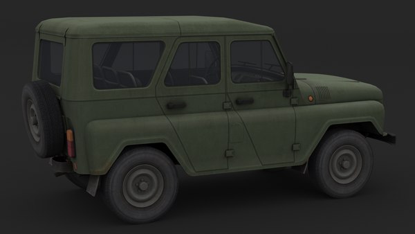 Uaz 3D model - TurboSquid 1678339