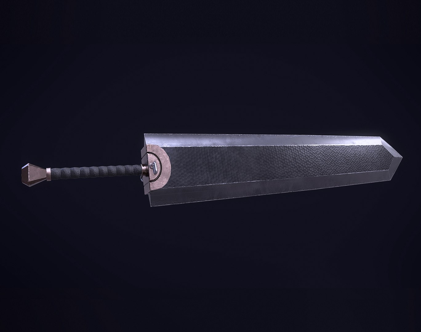 3D Model Realistic Greatsword - TurboSquid 1420849