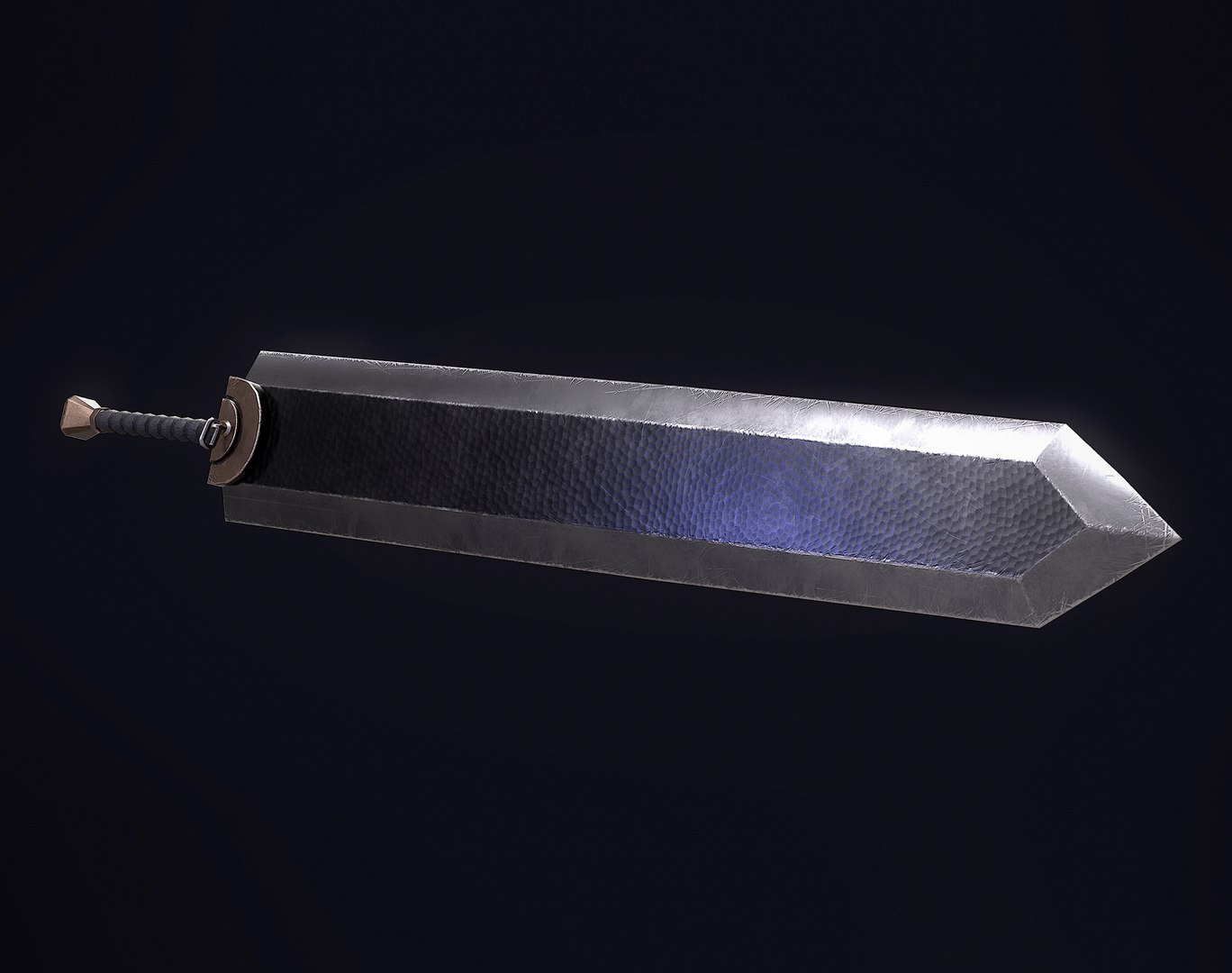 3D Model Realistic Greatsword - TurboSquid 1420849