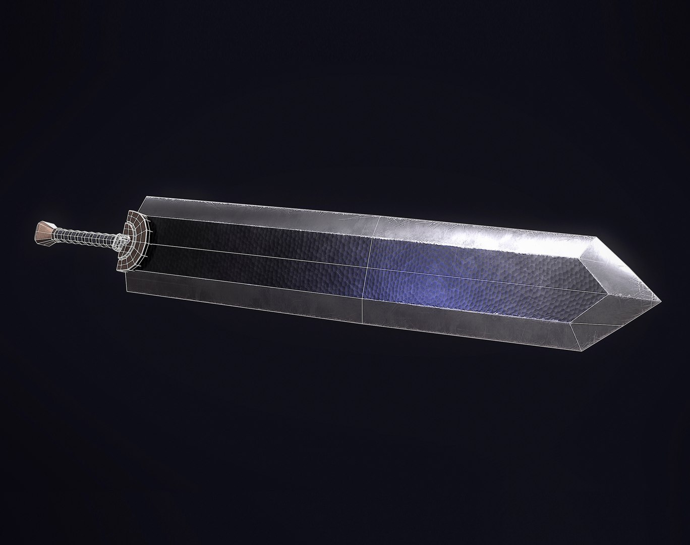 3D Model Realistic Greatsword - TurboSquid 1420849