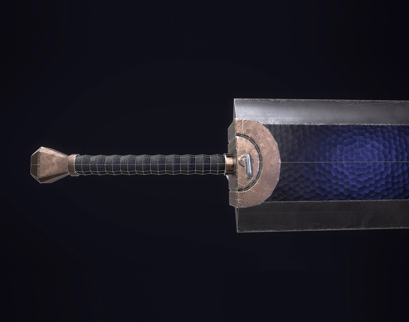 3D Model Realistic Greatsword - TurboSquid 1420849