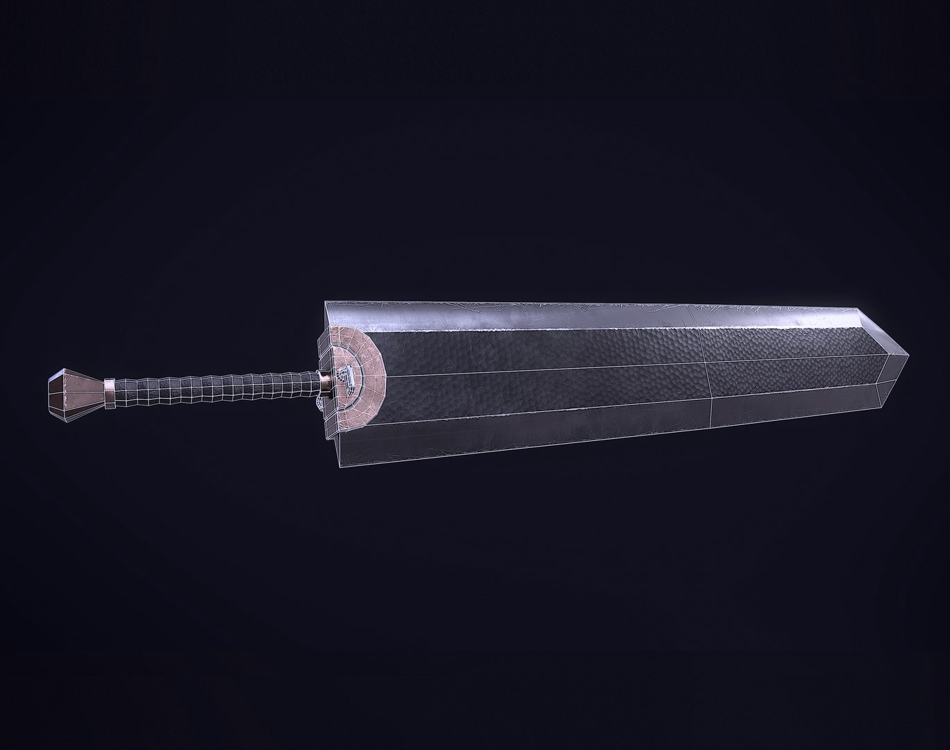 3D Model Realistic Greatsword - TurboSquid 1420849