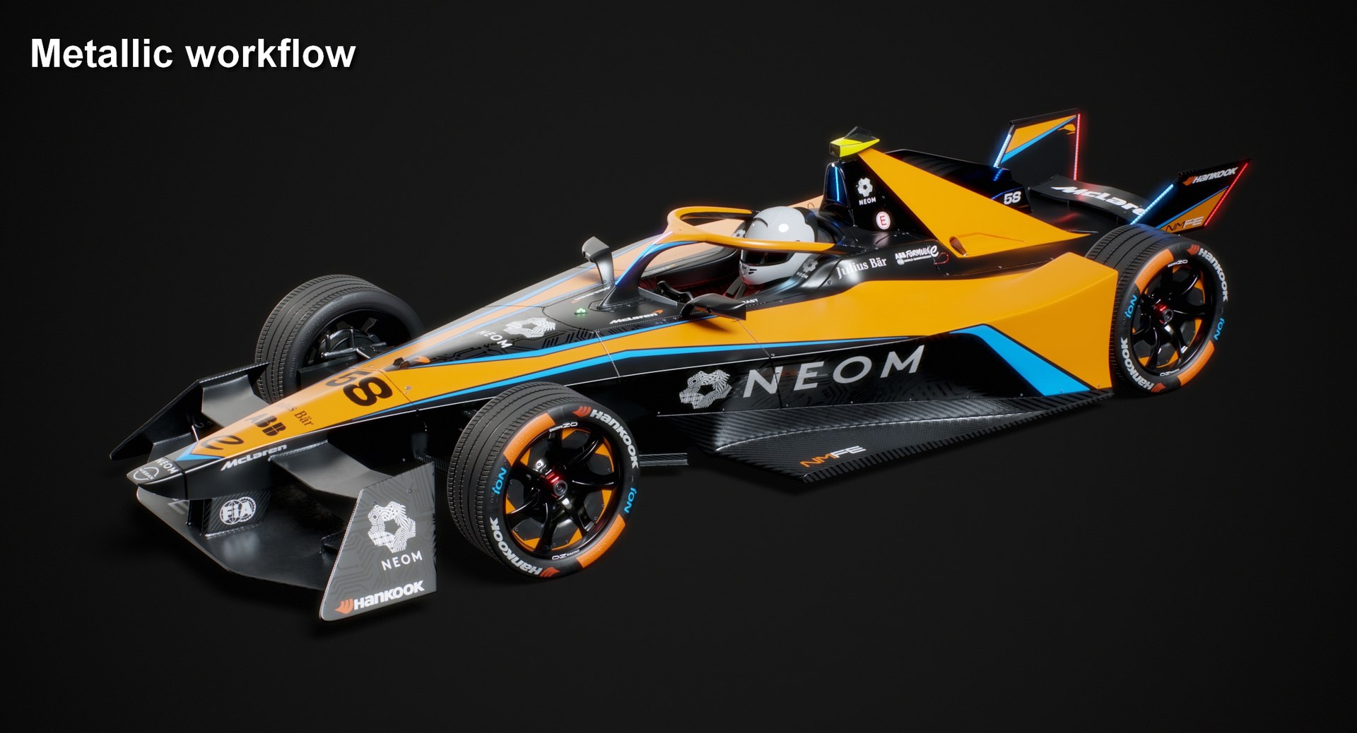 McLaren Formula E 2023 Season Gen3 Race Car 3D model - TurboSquid 2003733