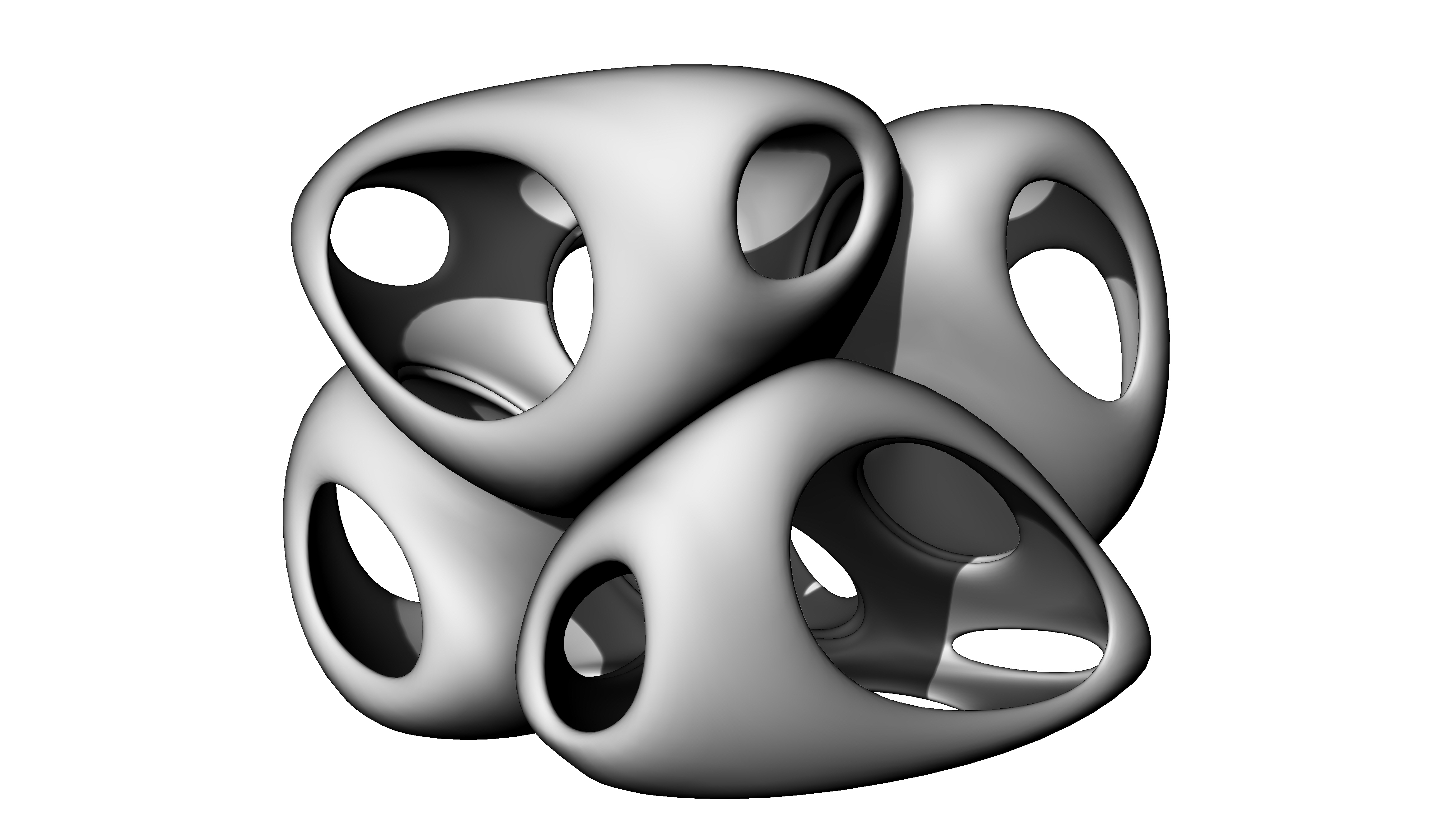 Smooth Voronoi Cube Cells 01 3D model - TurboSquid 1822329