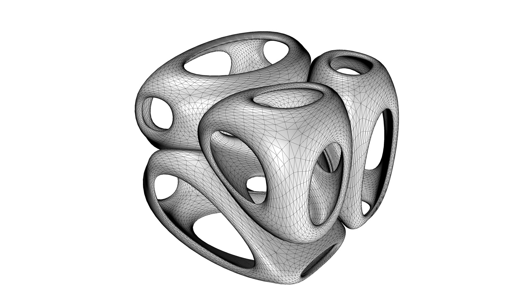 Smooth Voronoi Cube Cells 01 3D Model - TurboSquid 1822329