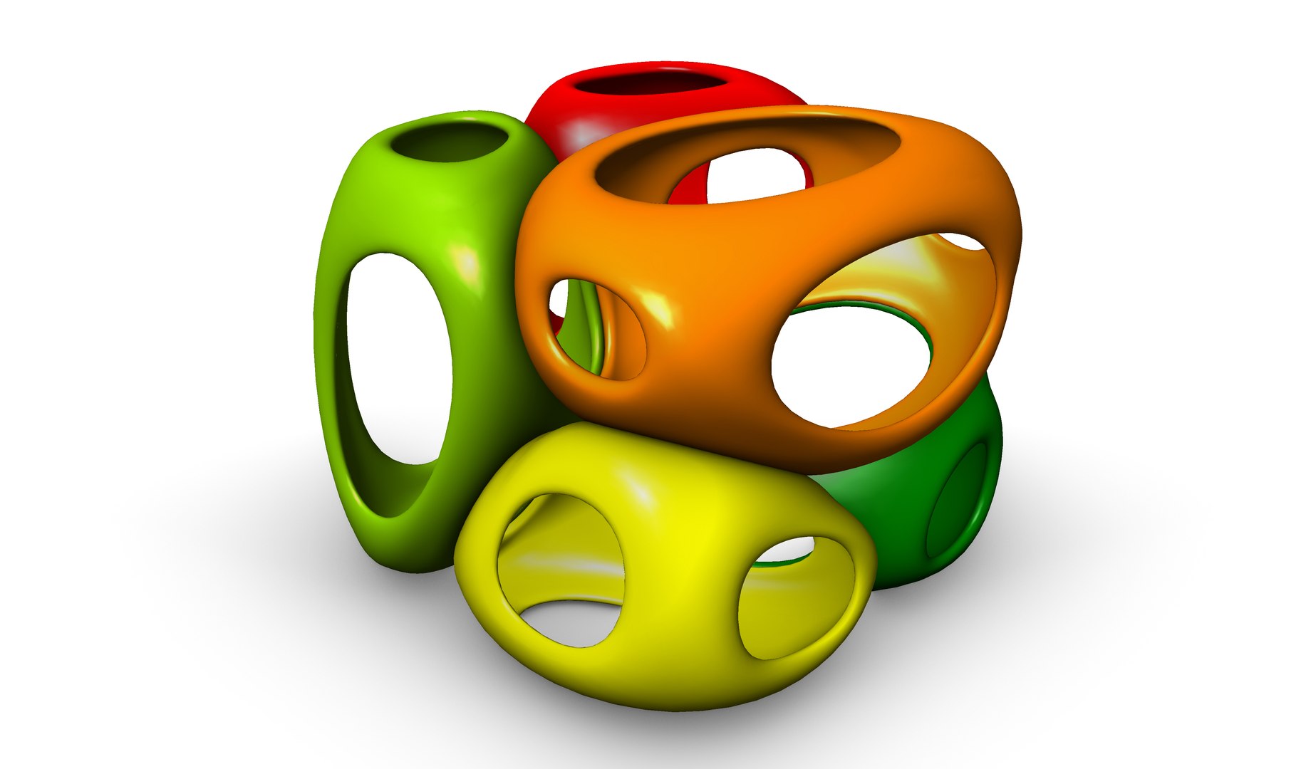 Smooth Voronoi Cube Cells 01 3D Model - TurboSquid 1822329