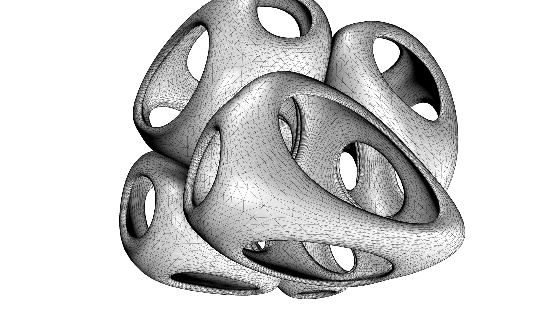 Smooth Voronoi Cube Cells 01 3D model - TurboSquid 1822329
