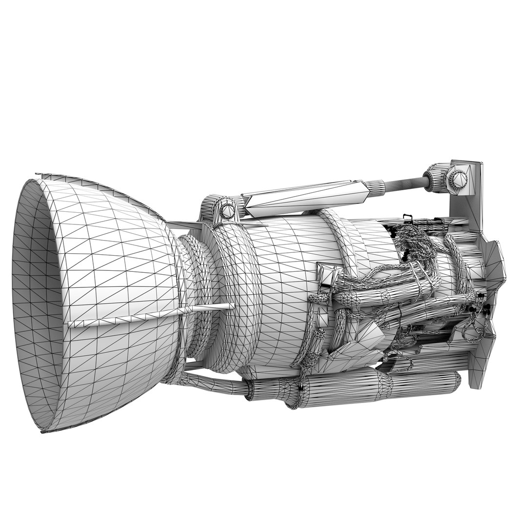Rocket Engine Model - TurboSquid 1652957