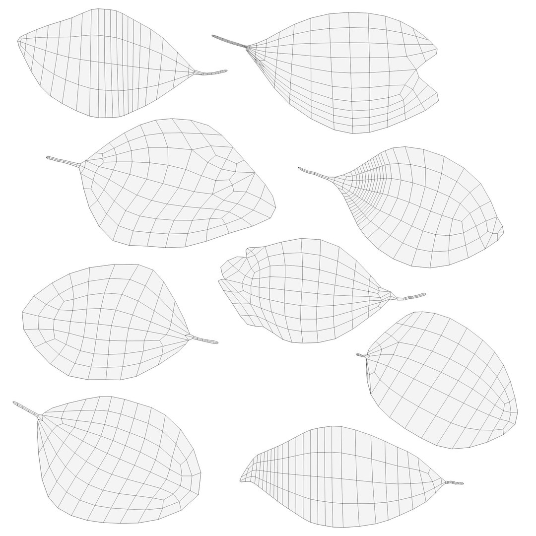 3D Dead Leaves Module Model - TurboSquid 1351712