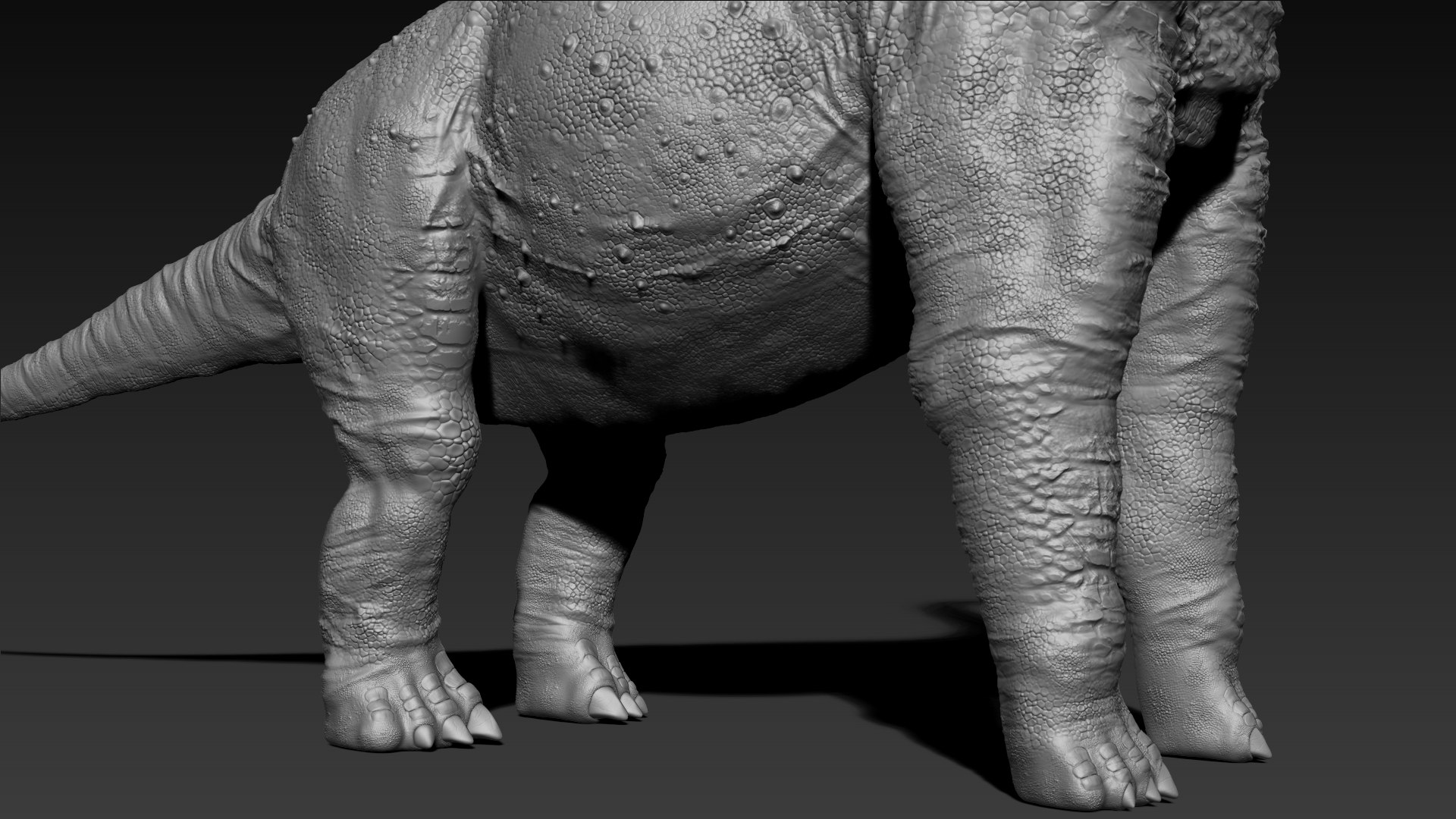 Brachiosaurus Sculpt Project 3D - TurboSquid 1992693