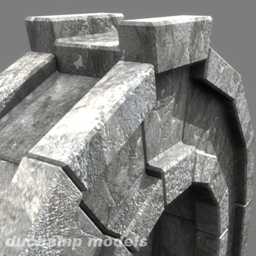3ds Max Stone Arch