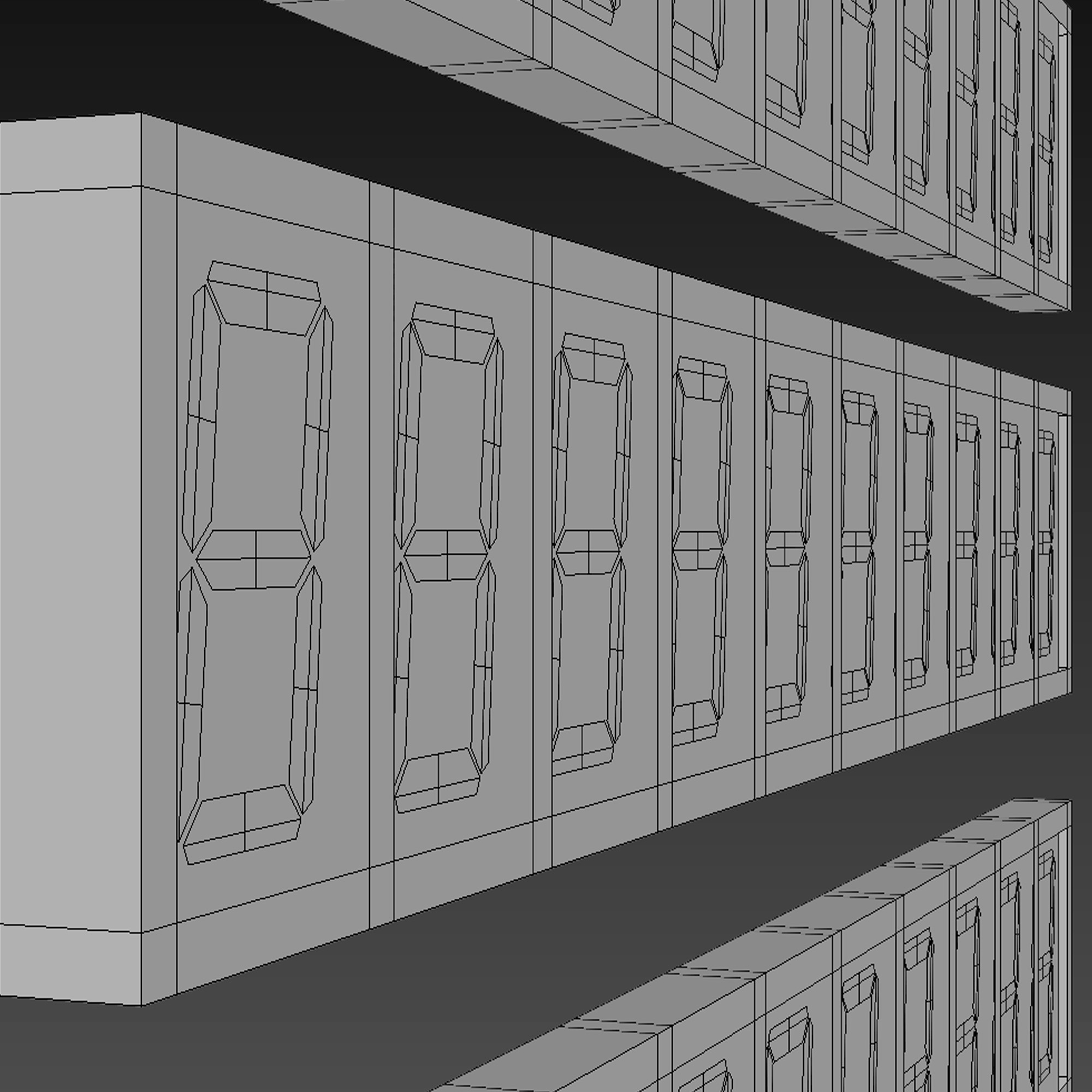 Led display modules set 3D model - TurboSquid 1383759