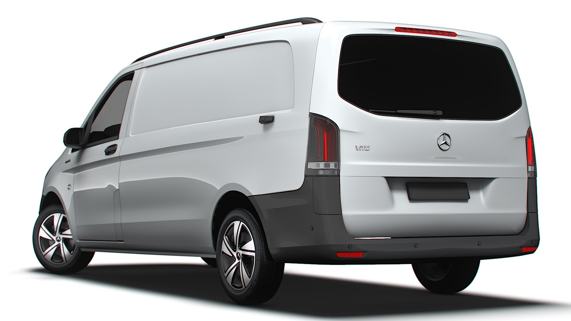 3D Mercedes Benz EVito Panel Van L3 2024 Model - TurboSquid 2198764