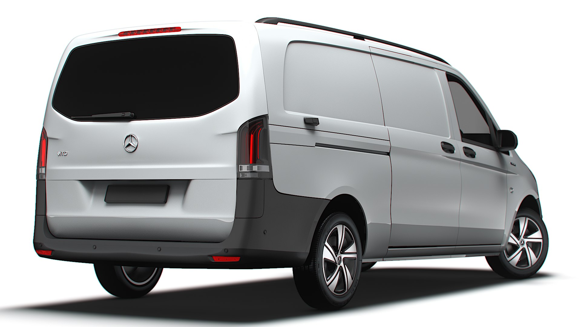 3D Mercedes Benz EVito Panel Van L3 2024 Model - TurboSquid 2198764