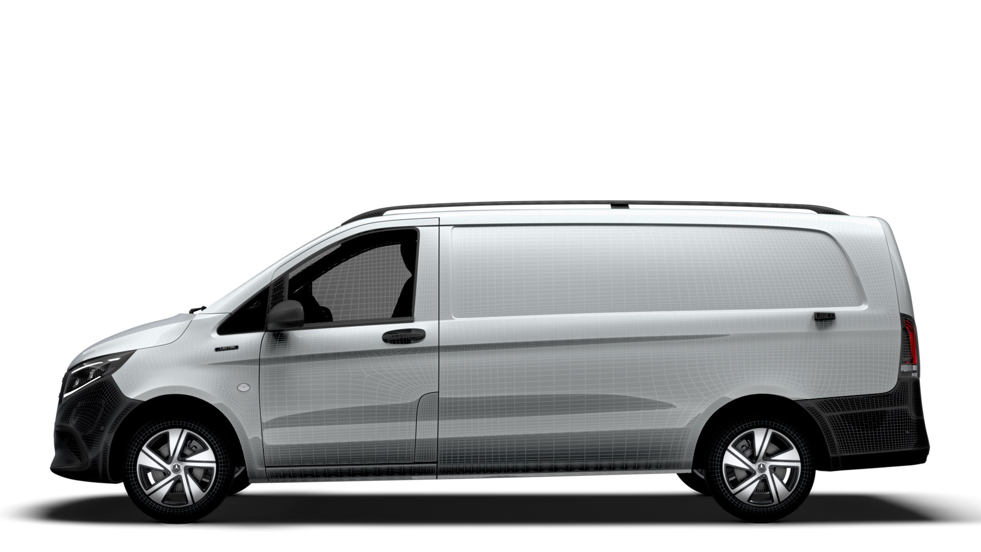 3D Mercedes Benz EVito Panel Van L3 2024 Model - TurboSquid 2198764