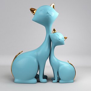 Cat Statue Maya Models for Download | TurboSquid