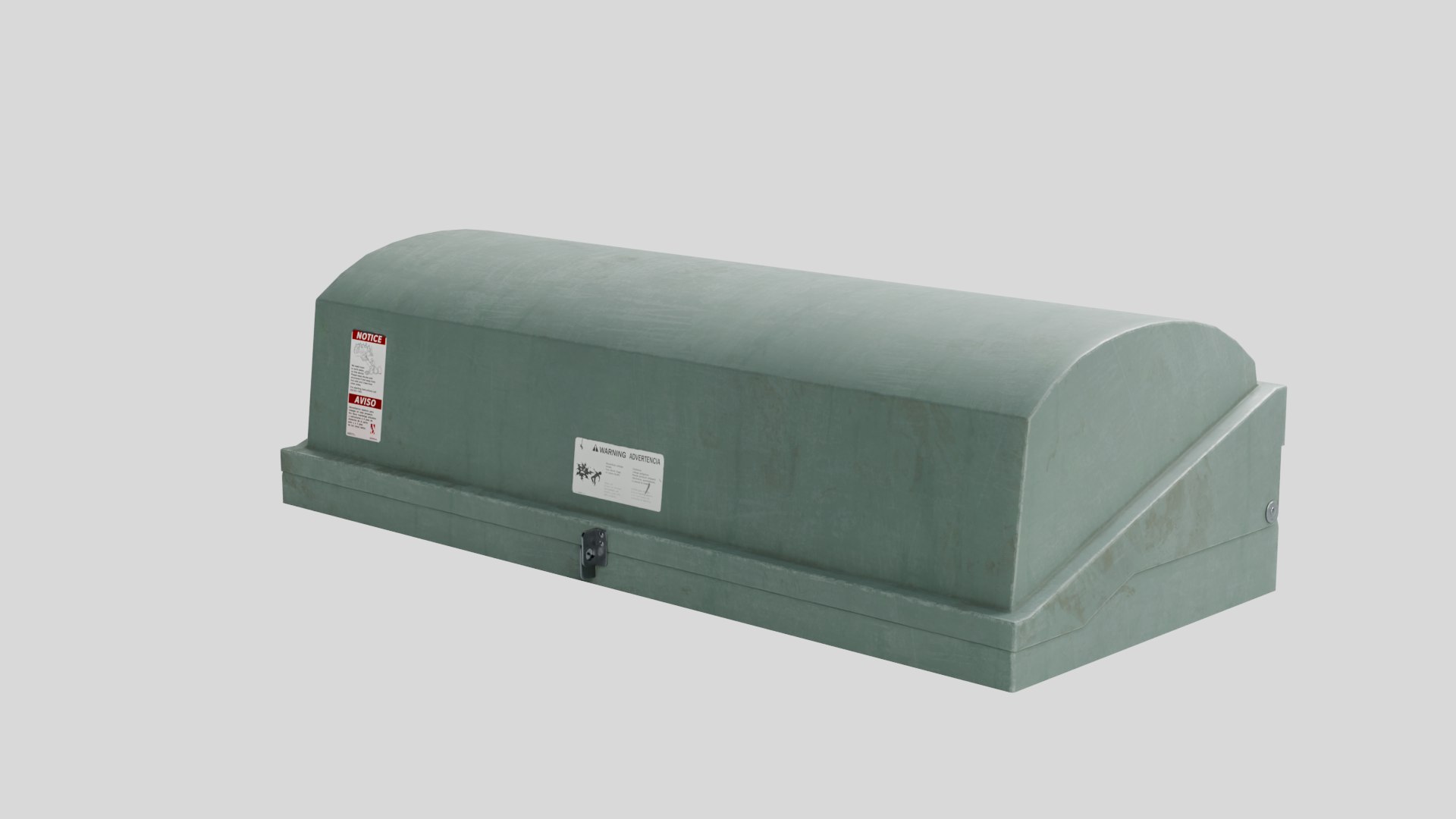 3D Model Utility Transformer Box - TurboSquid 2305556