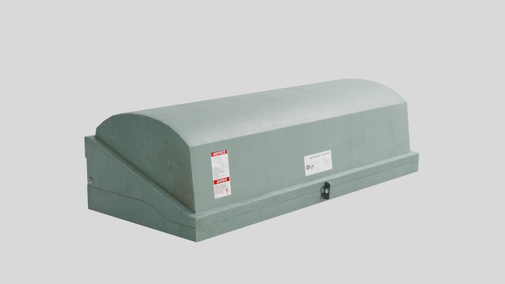 3D Model Utility Transformer Box - TurboSquid 2305556