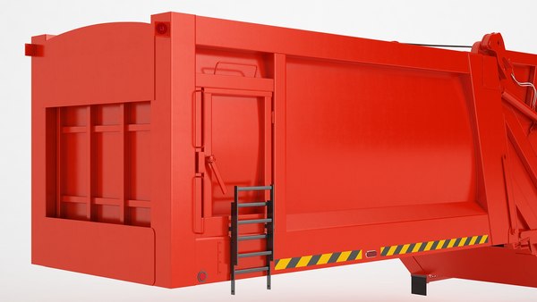 3D model Garbage Truck Cabin 04 - TurboSquid 1810398