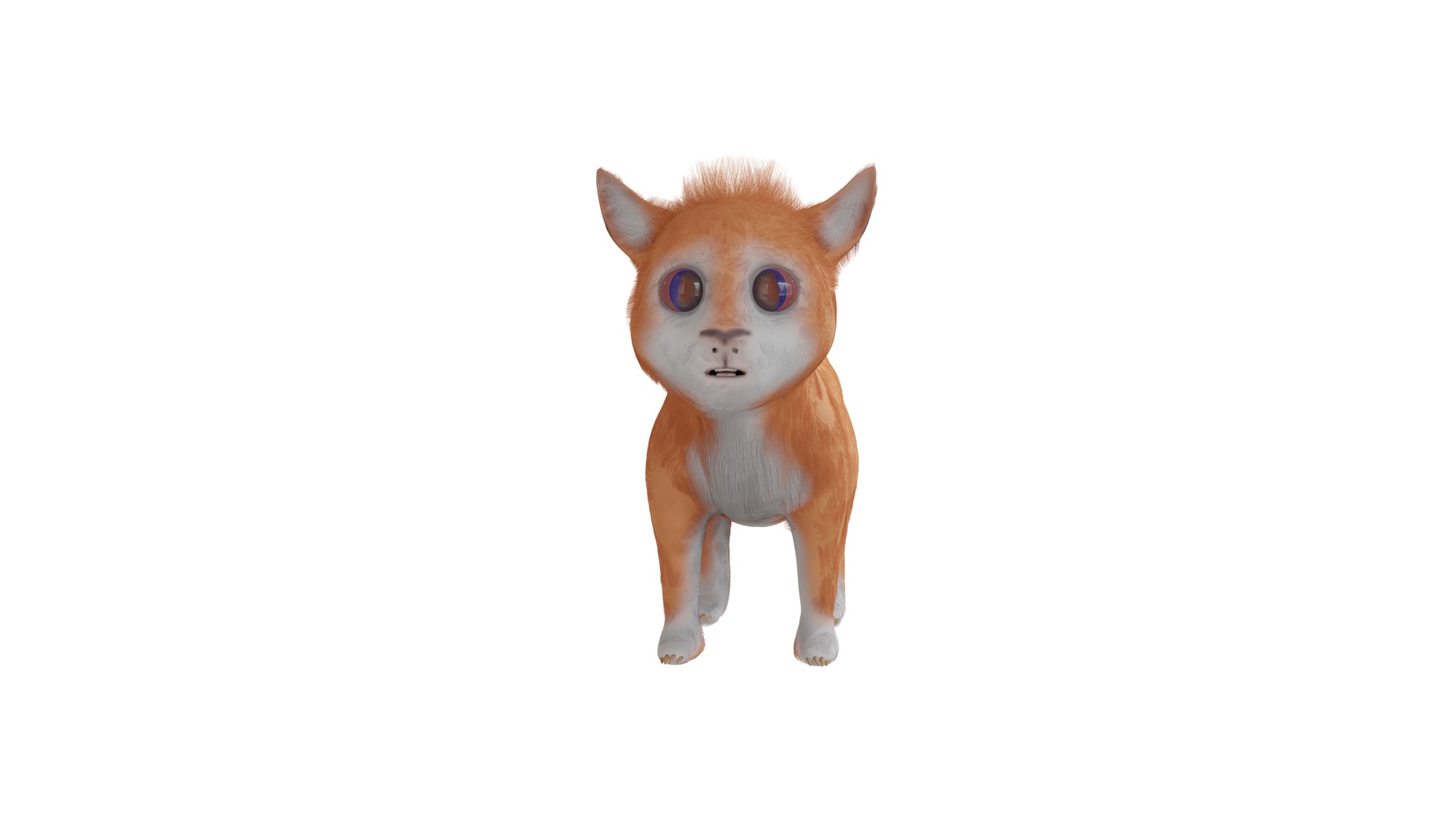 3D Model Cute Animal - TurboSquid 1989787