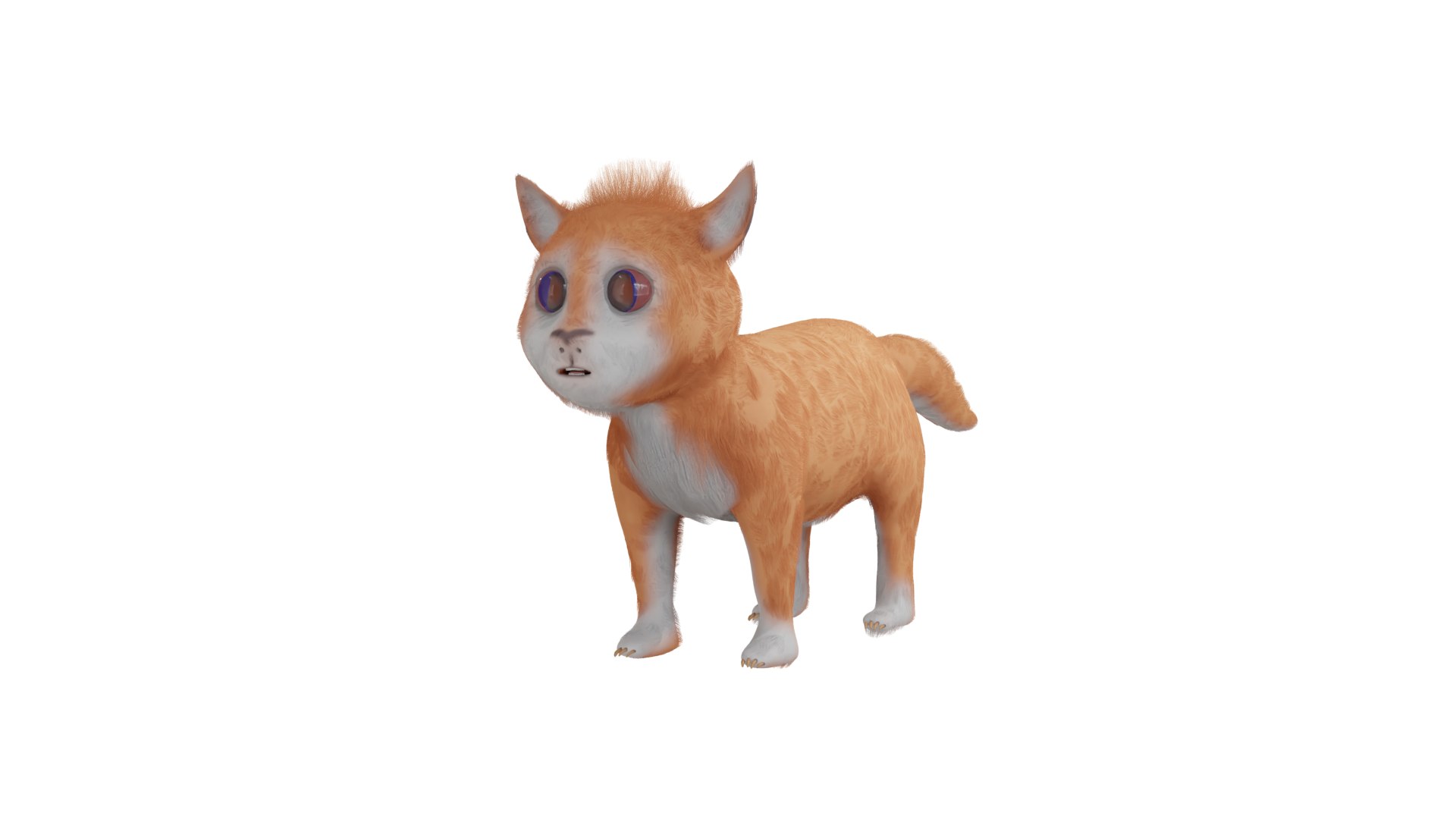 3D Model Cute Animal - TurboSquid 1989787