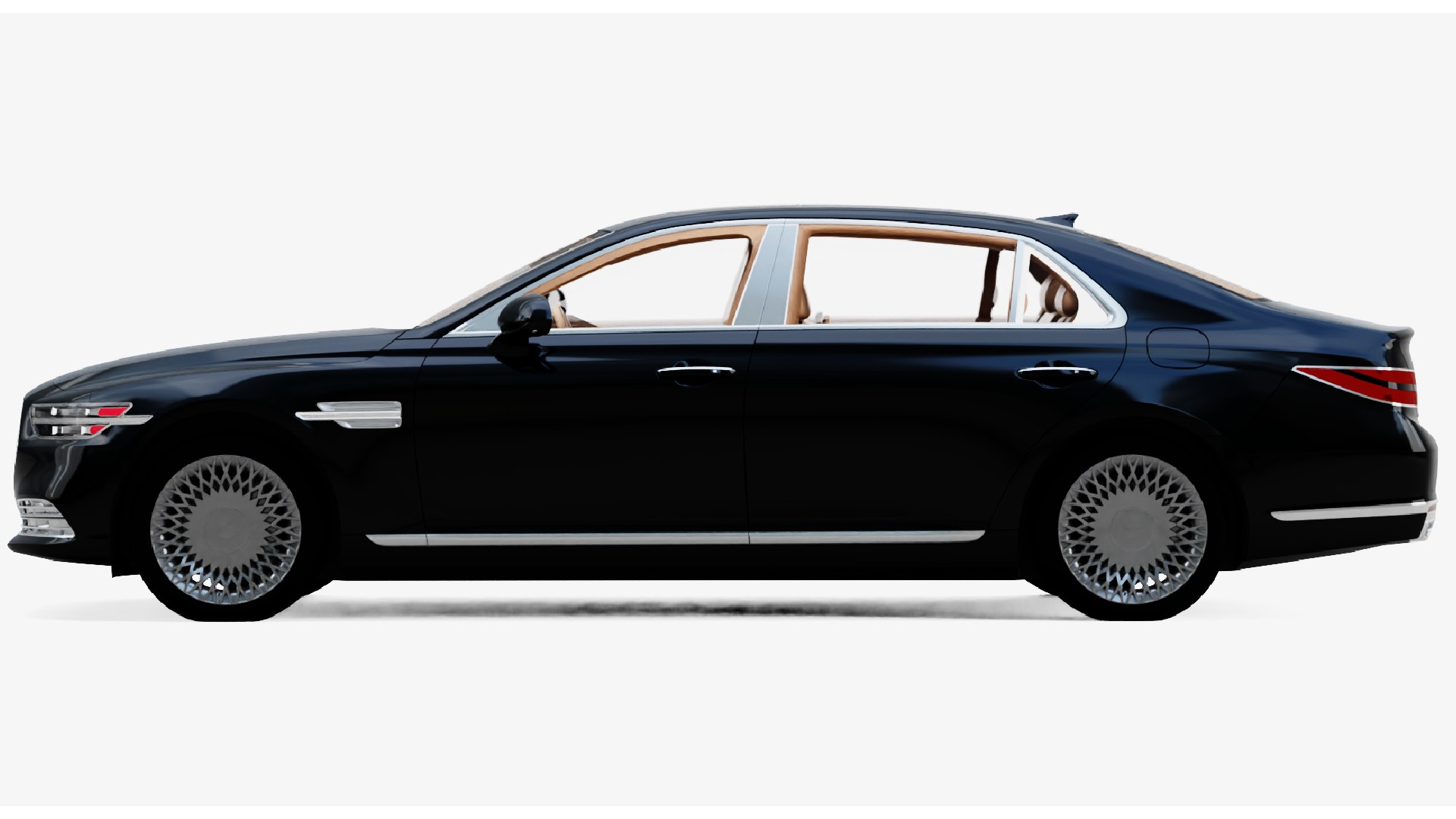 3D Genisis G90 2020 - TurboSquid 2017387