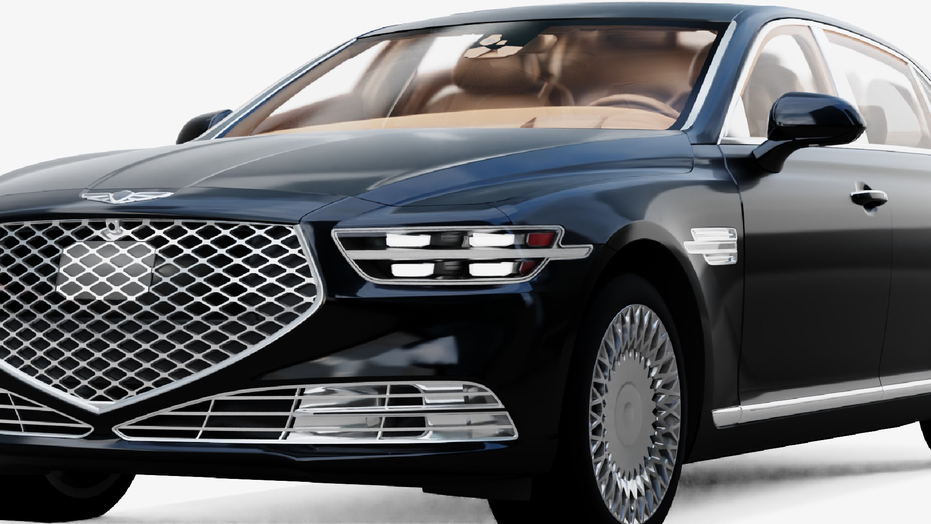 3D Genisis G90 2020 - TurboSquid 2017387