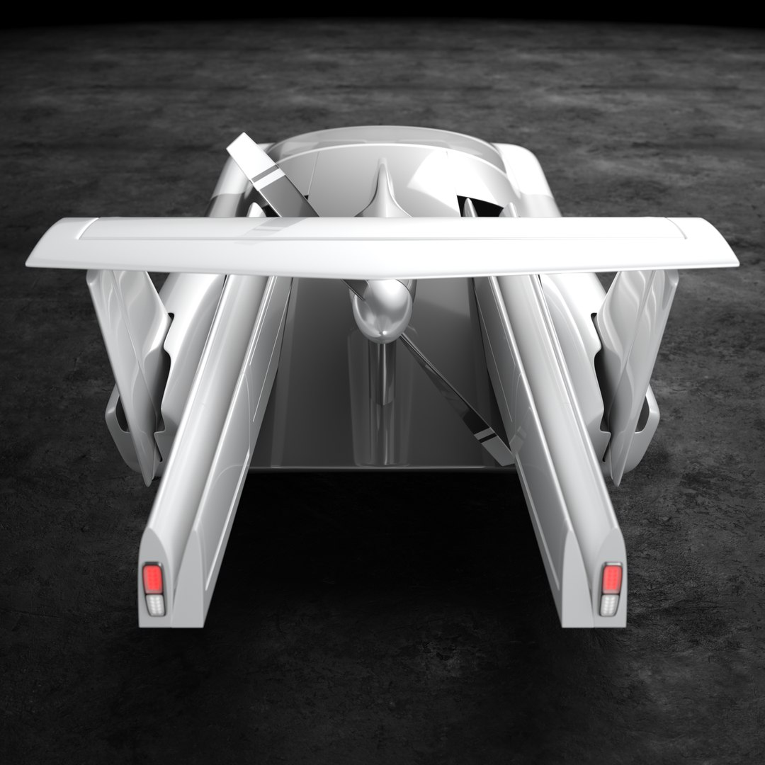 Air Car Flying Vehicle Concept 3D Model - TurboSquid 1763737