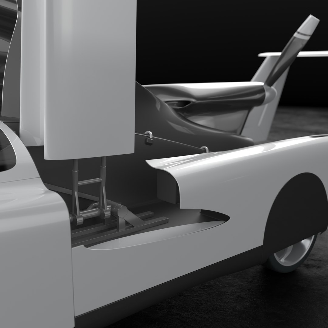 Air Car Flying Vehicle Concept 3D Model - TurboSquid 1763737