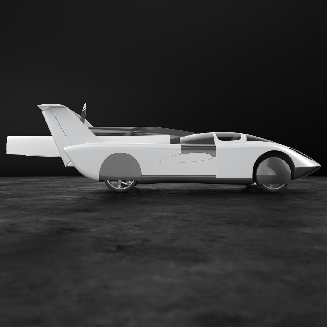 Air Car Flying Vehicle Concept 3D Model - TurboSquid 1763737