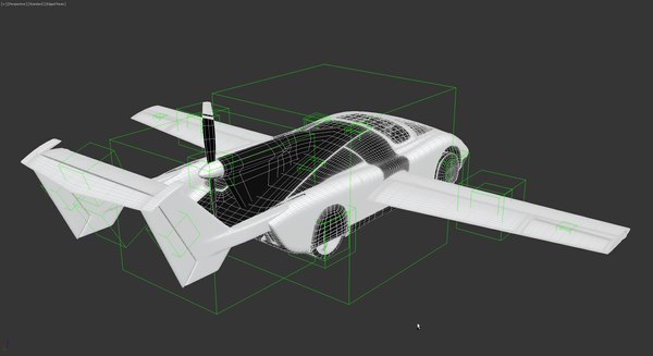 Air car flying vehicle concept 3D model - TurboSquid 1763737