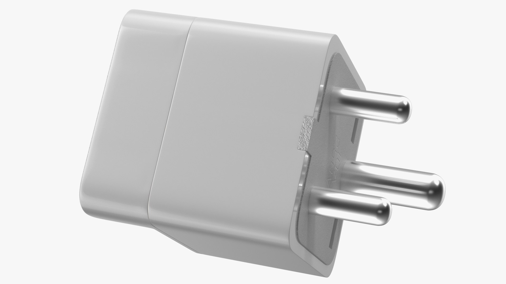 3D Model Type D Electrical Plug Adapter White - TurboSquid 1839406