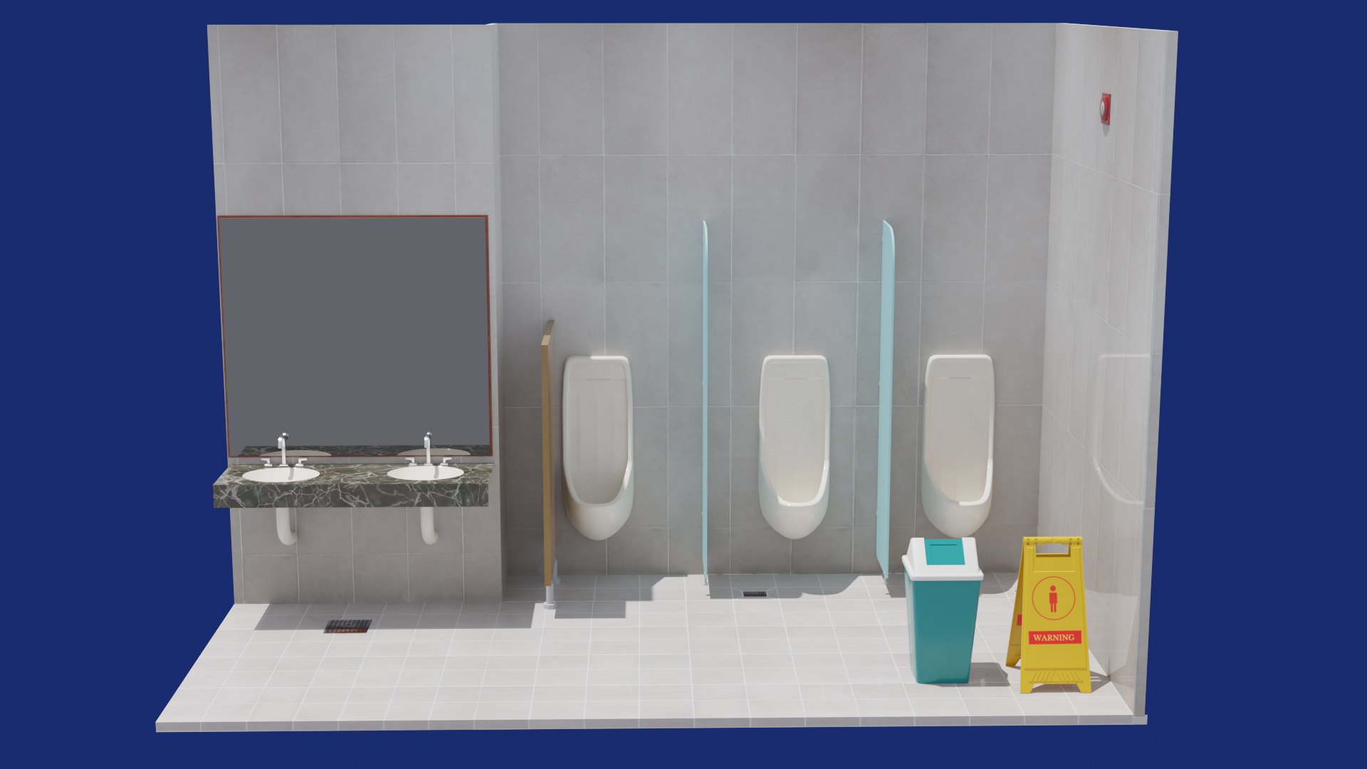 3D Toilet Room - TurboSquid 2146474