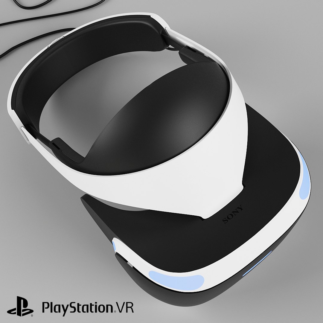 3d Sony Playstation Vr Model