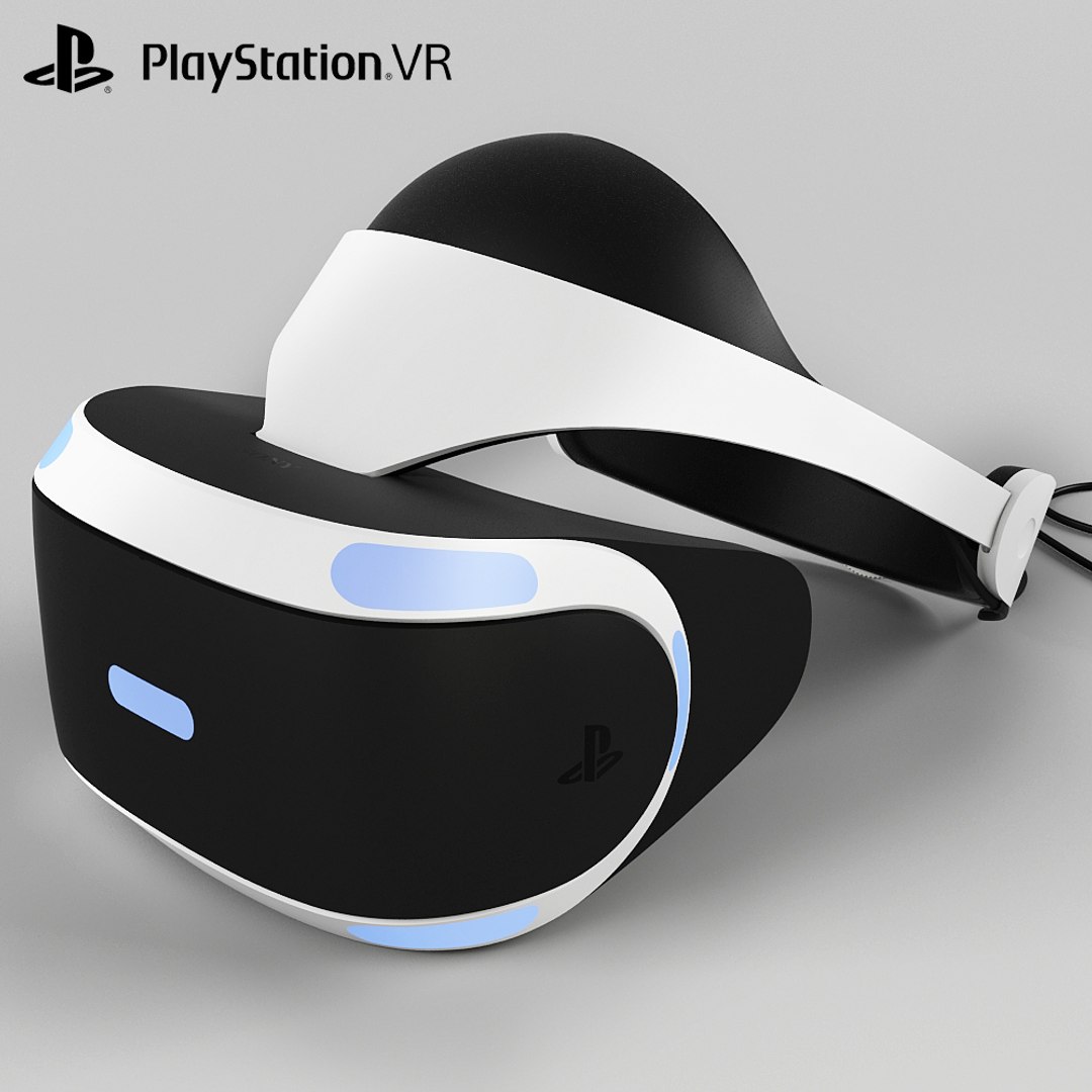 3d Sony Playstation Vr Model