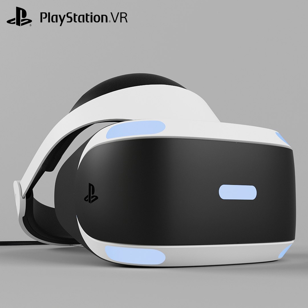 3d Sony Playstation Vr Model