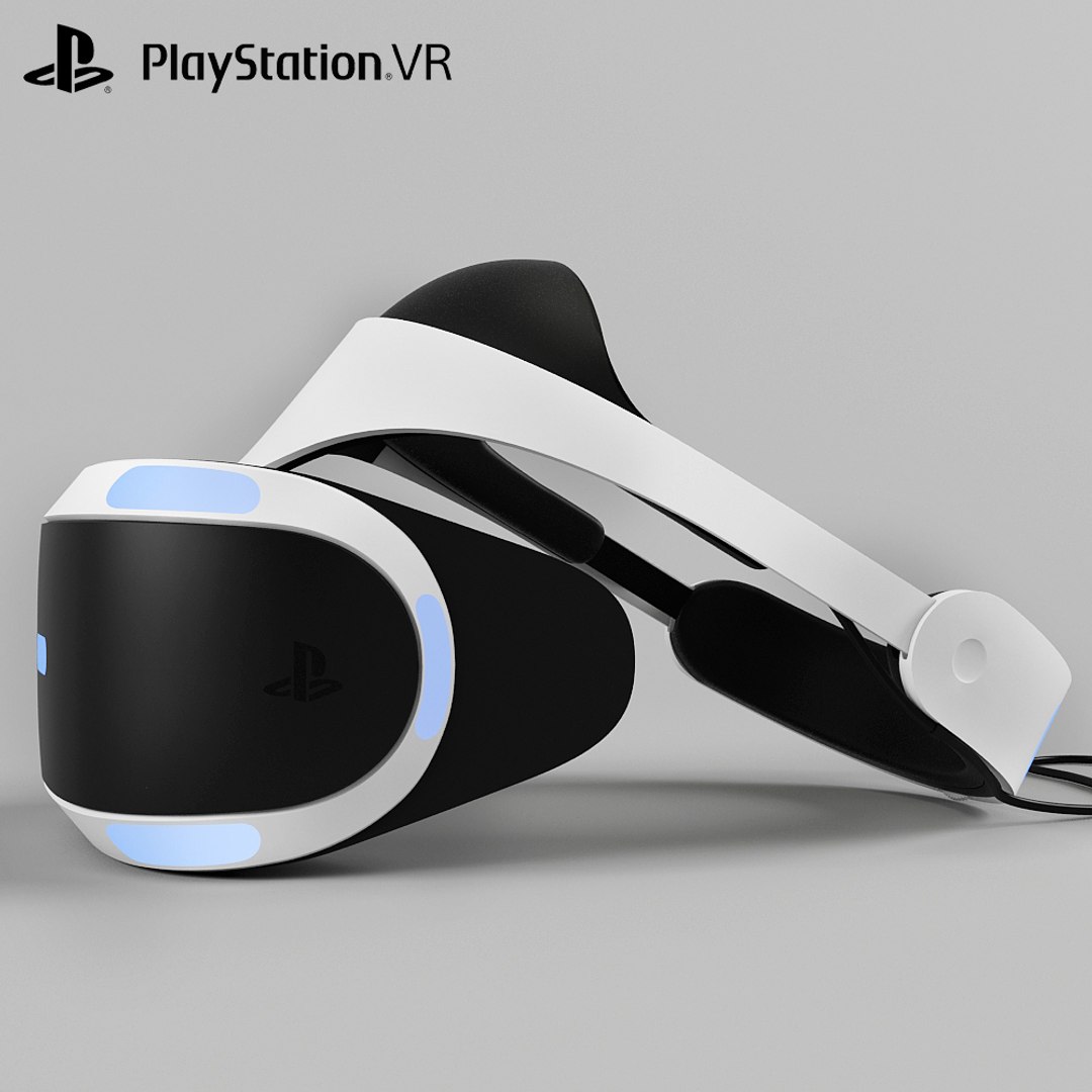 3d Sony Playstation Vr Model