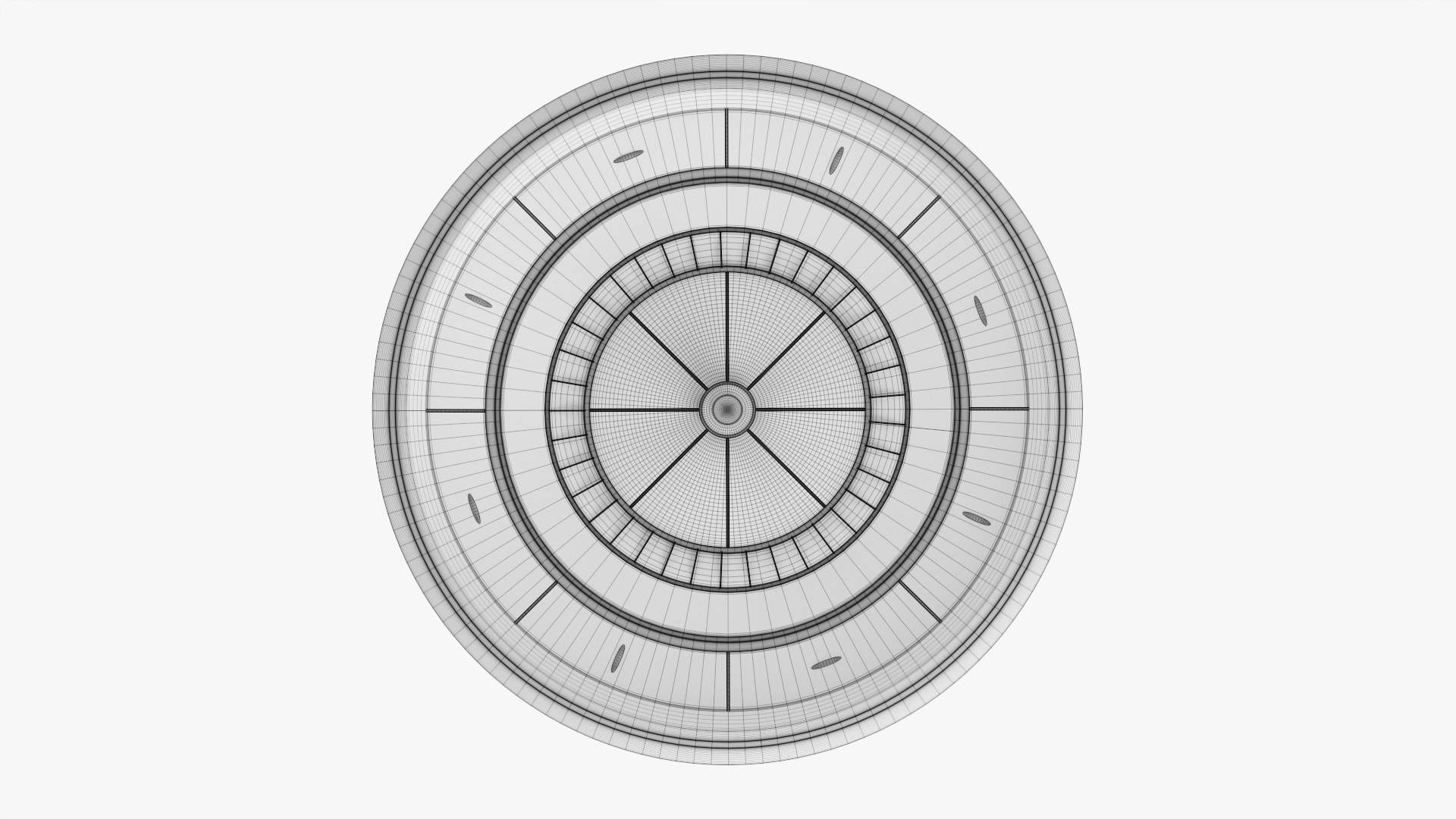 Casino Roulette Wheel 01 3D Model - TurboSquid 1739204