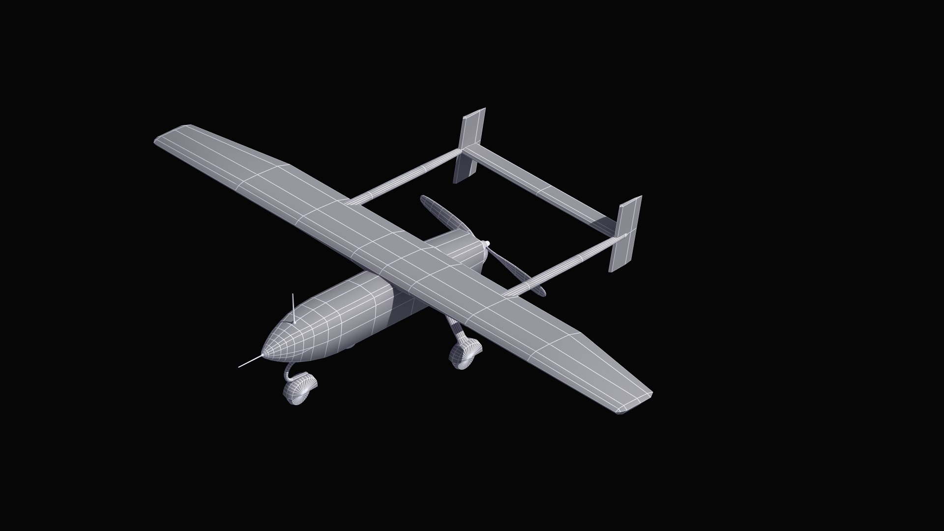 3D ababil-3 drone uav - TurboSquid 1454943