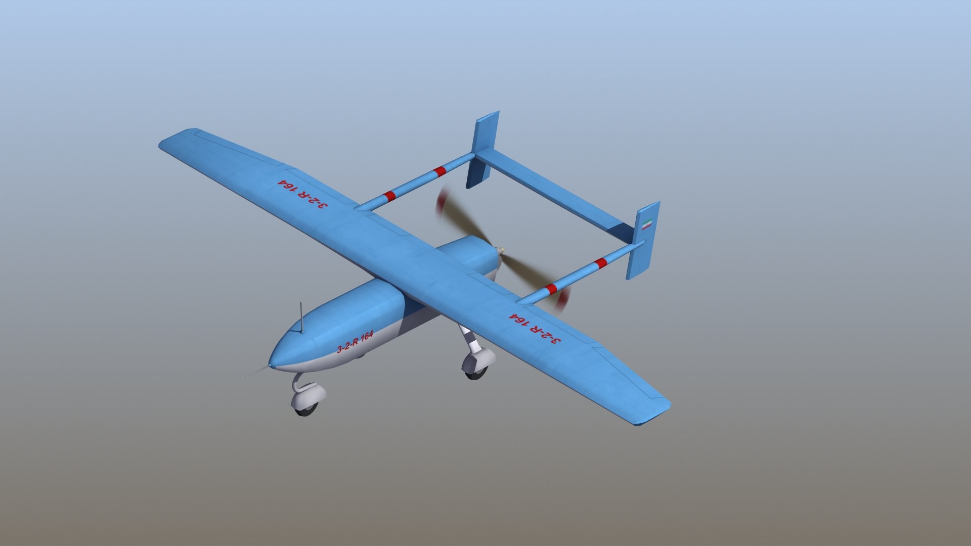 3D ababil-3 drone uav - TurboSquid 1454943