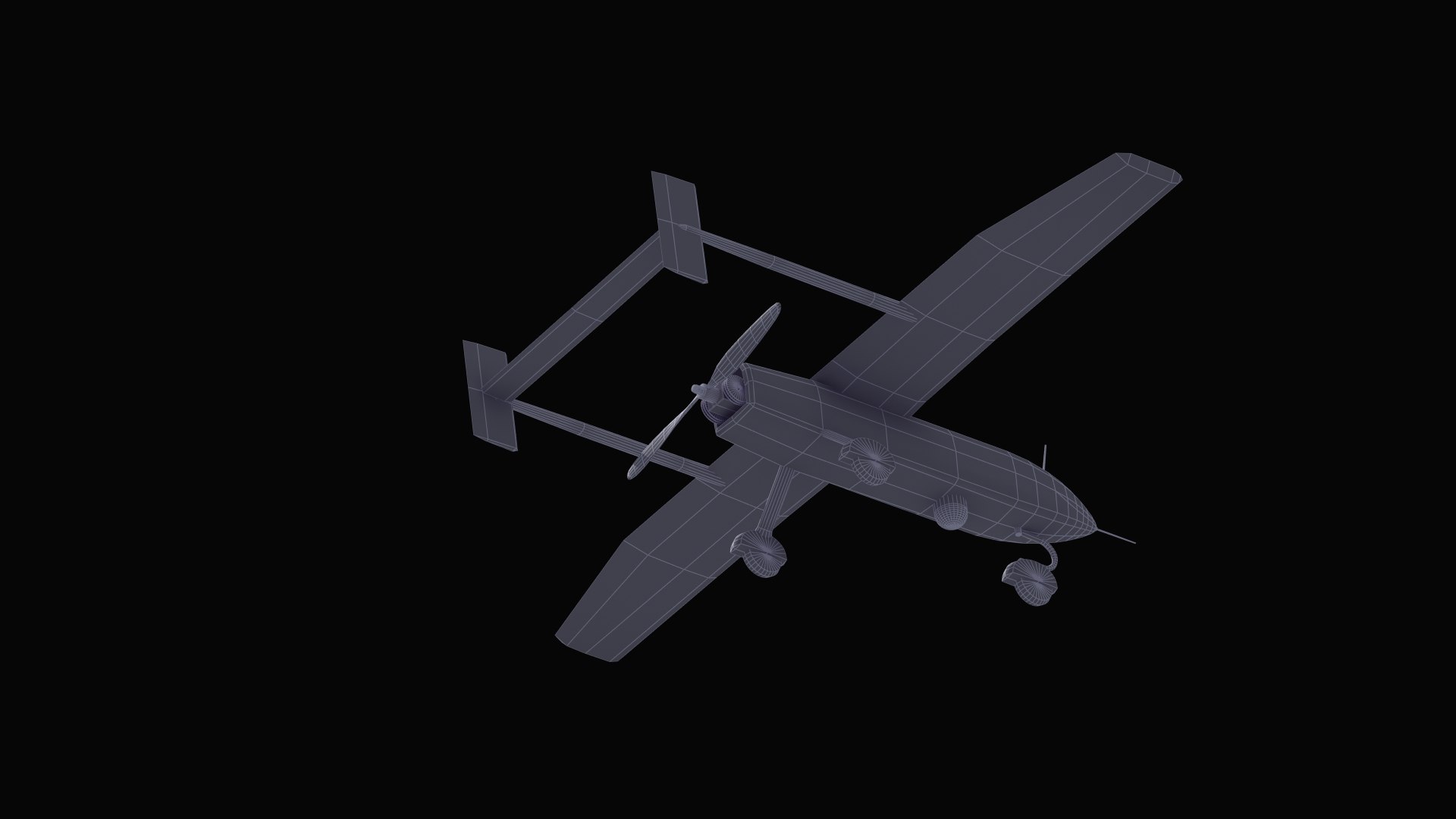 3D ababil-3 drone uav - TurboSquid 1454943