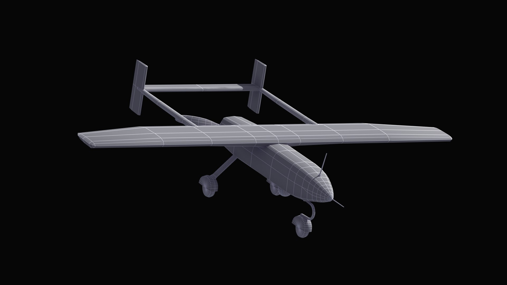 3D ababil-3 drone uav - TurboSquid 1454943