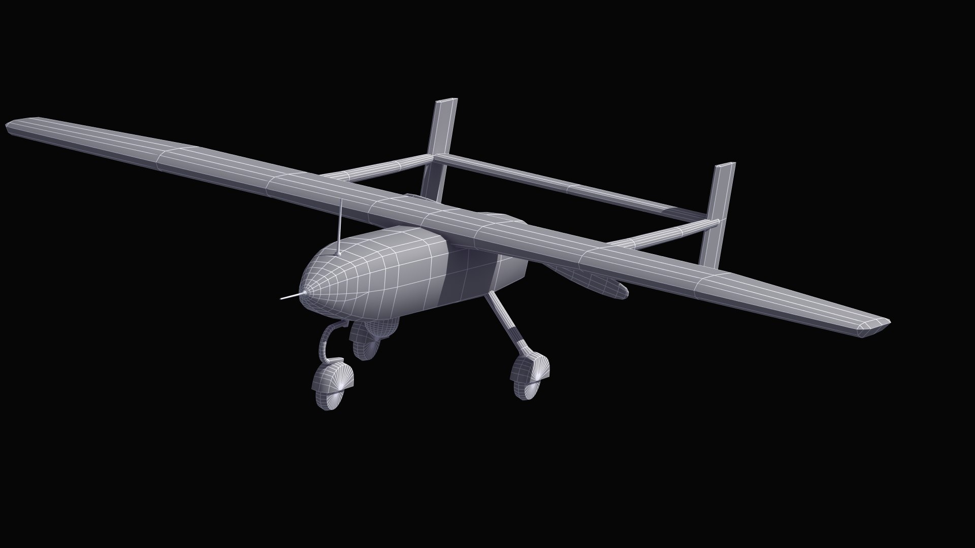 3D ababil-3 drone uav - TurboSquid 1454943